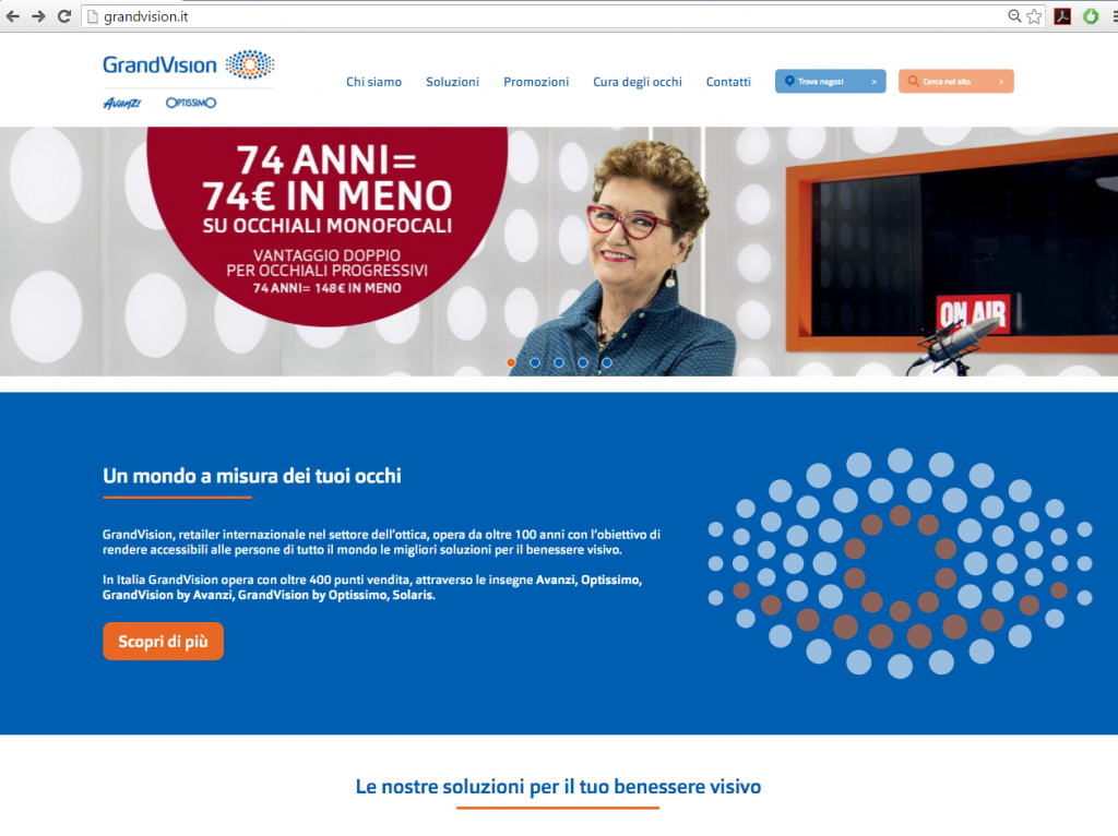 GrandVision, il rebranding è anche online - YM!