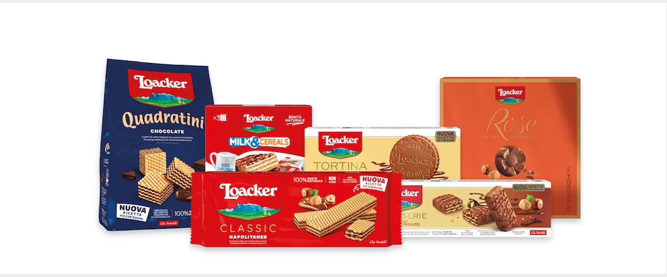 Loacker è più buono. Una nuova ricetta, per un gusto 100% naturale, per ...